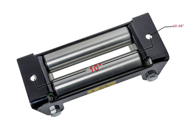 Winch Roller Fairlead 10" Universal 4 Way Roller Cable Guide heavy dut – AlfaWheels