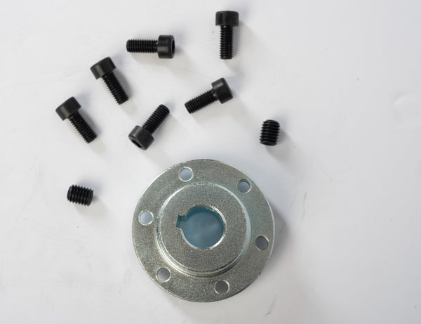 10xAxle Shaft Keyed Hub 3/4" Adapter for 6 hole fix Drive chain Sprock ...