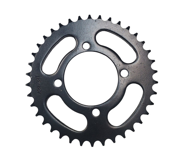Sprocket drive gear chain wheel #420 38T 4 hole Free ratchet Hub 13/16 ...