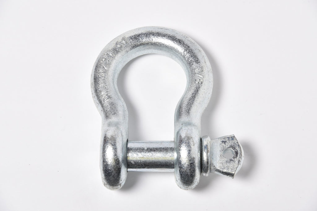 3/8" Bow Shackle D-Ring w Clevis Screw Pin Anchor WLL 1 TON 2200 lbs c ...