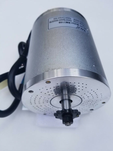 electric motor w #35 sprocket BOMA 3000W 72V BLDC, chain wheel+foot th ...