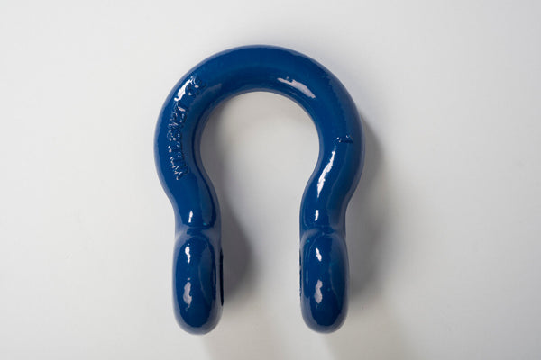 1" Bow Shackle D Ring Clevis Pin Rigging Towing 8.5Ton 18500lb Blue w ...