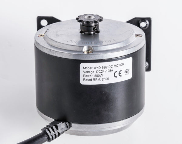 Electric Motor Razor E300 Upgrade Currie Technologies 500W 24V XYD-6B2 ...