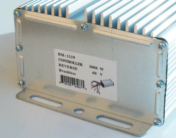 Electric motor w Base BOMA 3000W 72V BLDC BM1024 w 70A controller GoKa ...