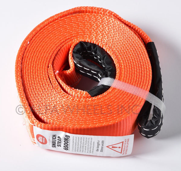 2x Pack 2" 14000lbs Tow Strap 20 ft winch sling 2in 20ft vehicle recov ...
