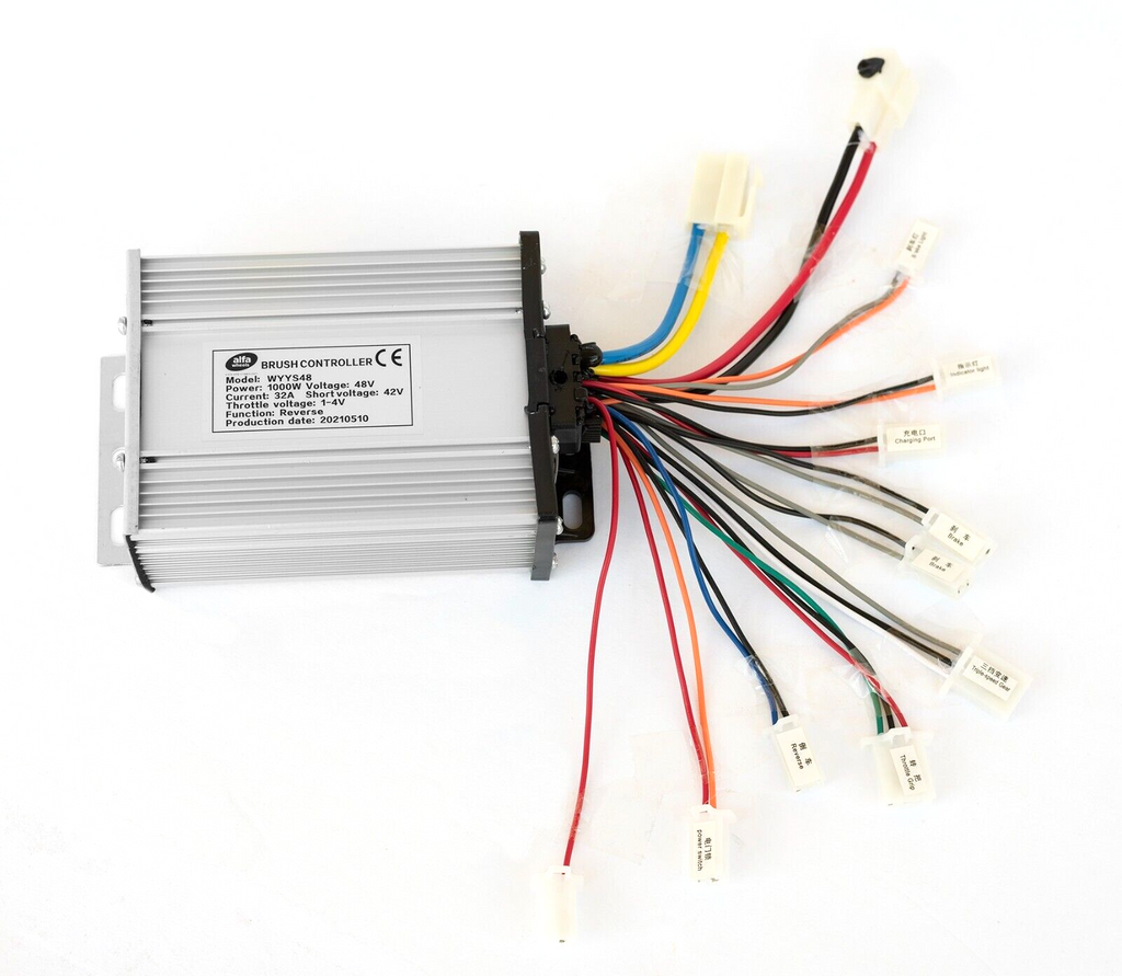 1000W 48V bracket electric scooter motor+Rev Control box keylock+Digit ...