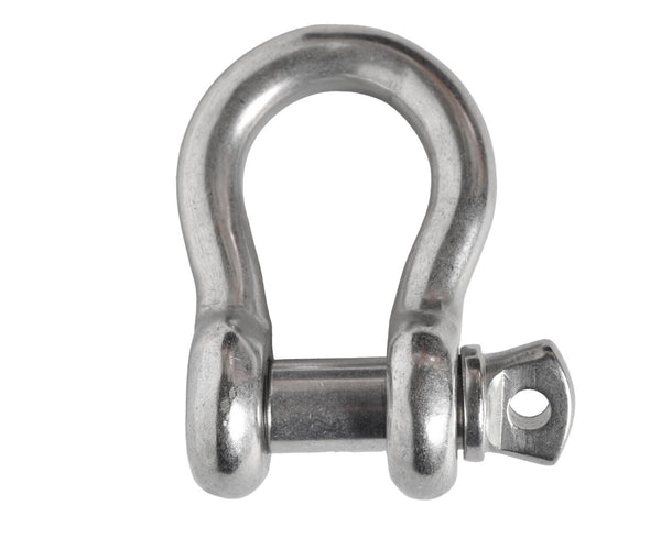 10-Ten 1/2" Marine Bow Shackle Clevis Ring 304 Stainless Steel Sailboa ...