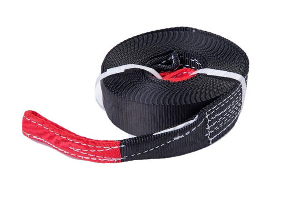 Recovery Tow Strap 30 ft winch sling 2" 9000lbs off road snow ATV UTV ...